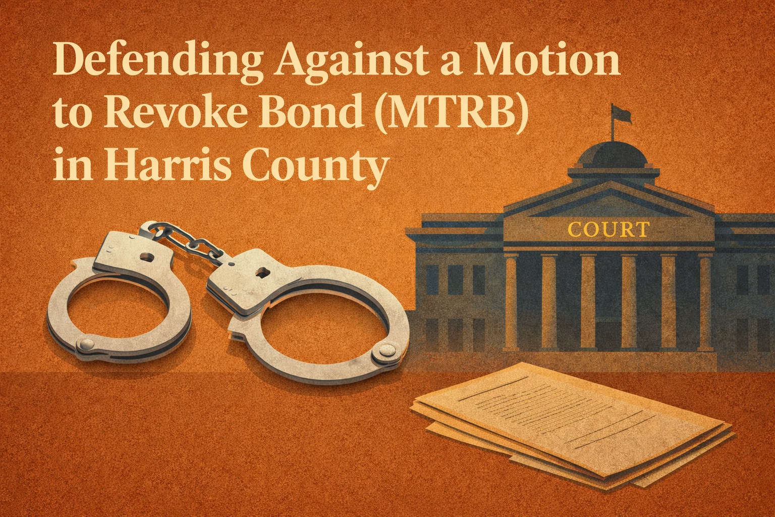 Defending Against a Motion to Revoke Bond (MTRB) in Harris County ...